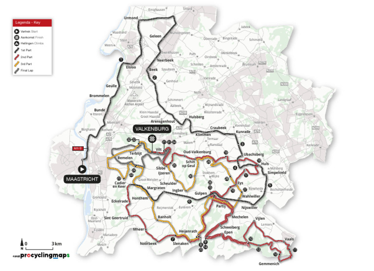 Agr2025 Elite Men Detailed Map | PDF
