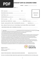 RSFI Skater Registration 2025-26 | PDF