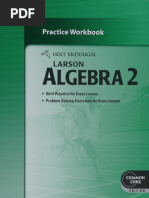Pre Algebra Practice WOrkbook | PDF
