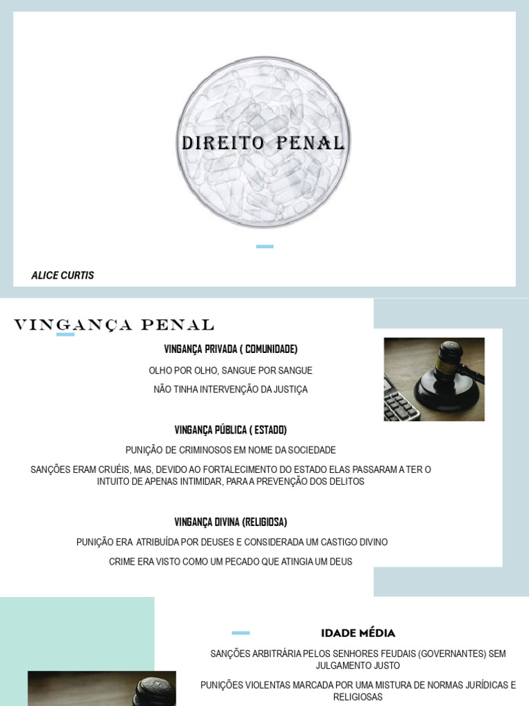 Evolução do Direito Penal e suas Funções | PDF | Direito Penal ...