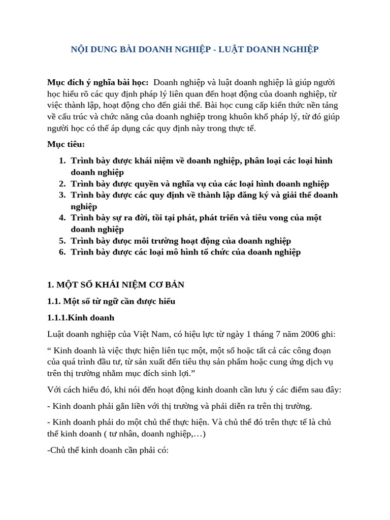 ND Bài QLKTD Xong 1 | PDF