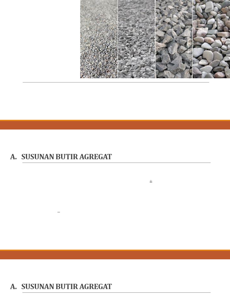 Analisis Butir Agregat Beton dan Gradasi | PDF