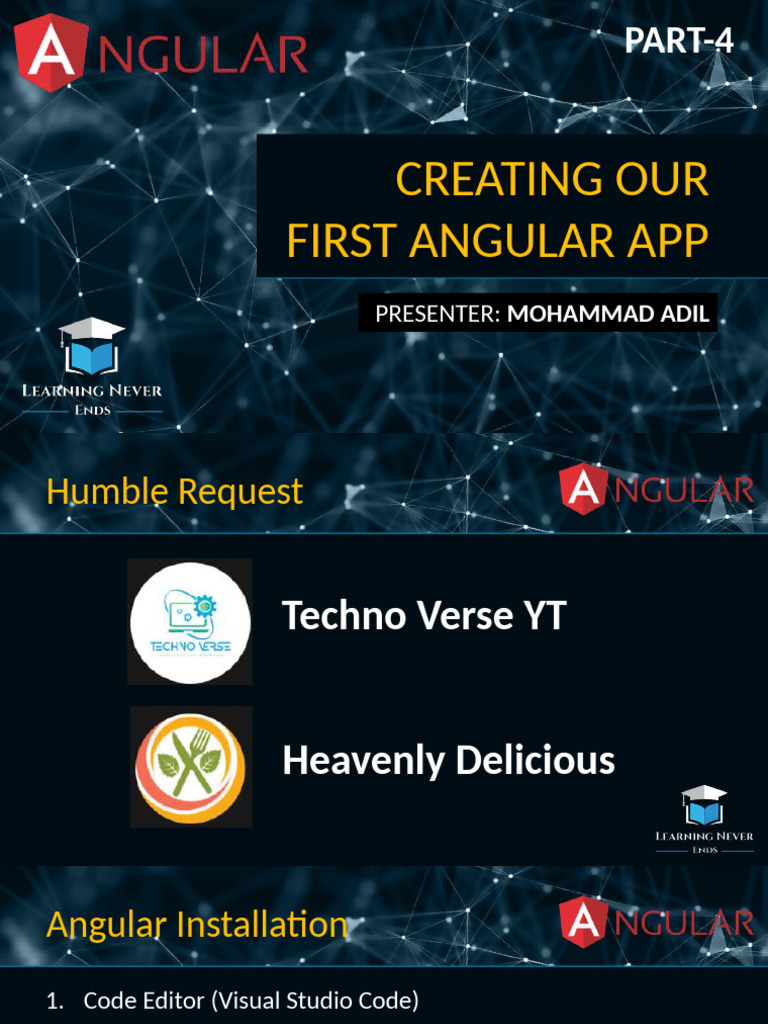 4 - CREATING FIRST ANGULAR APP | PDF