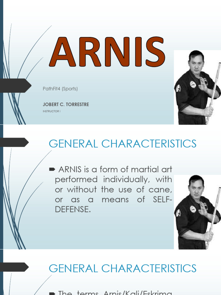 PATHFIT 4 Arnis Lesson 1 | PDF