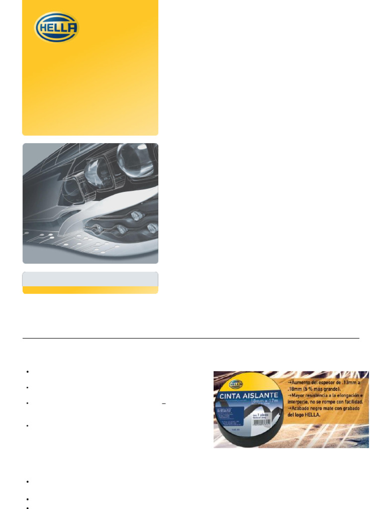 160-33 Cinta Aislante Hella | PDF