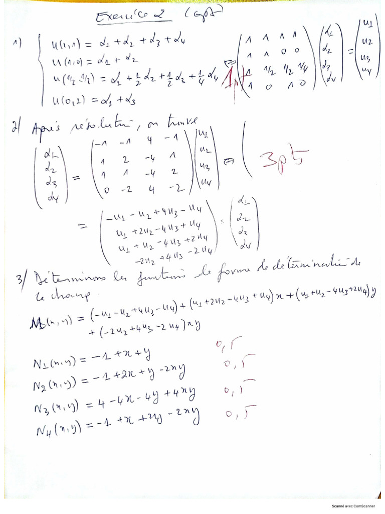 Corrigé CC MEF | PDF