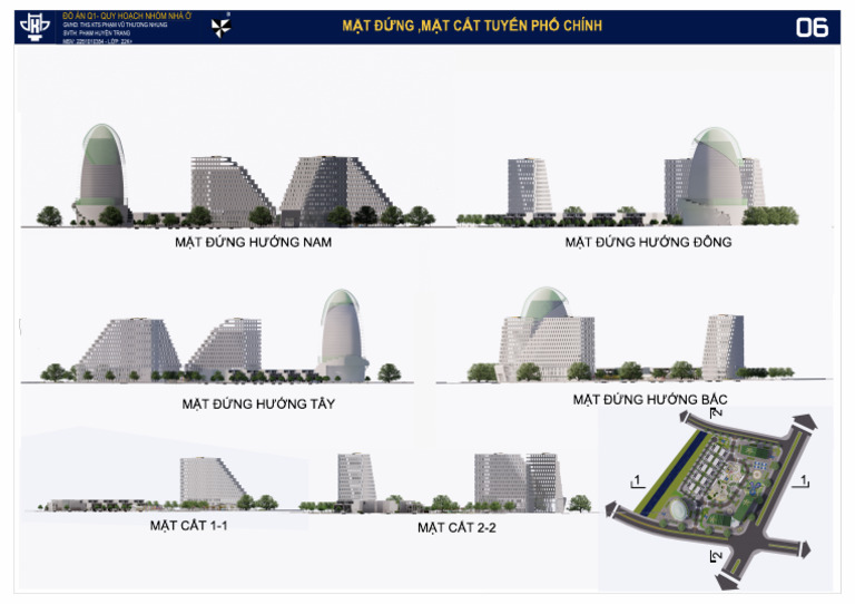 MẶT Đứng Hướng NAM MẶT Đứng Hướng Đông: M T Đ NG, M T C T TUY N PH CHÍ NH | PDF