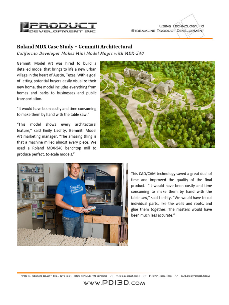 MDX Case Study Architectural | PDF