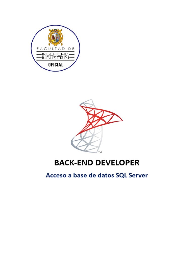 Manual Práctico FII - 14.docx | PDF | Servidor SQL de Microsoft | SQL