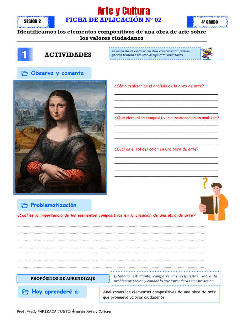 FICHA DE APLICACIÓN Sesion 2 | PDF