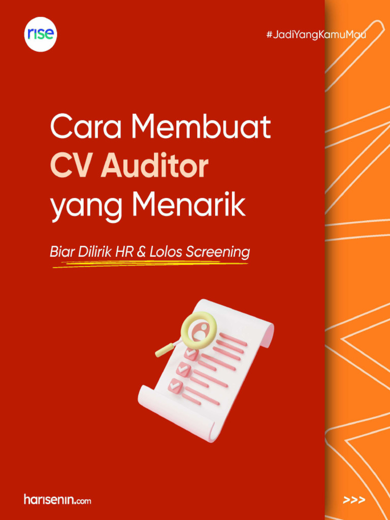 Cara Membuat CV Auditor + Contoh dan Tips | PDF