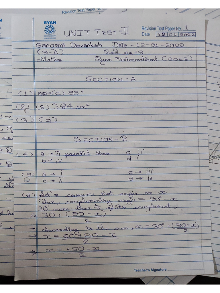 Devanksh Gangani 9a Maths | PDF