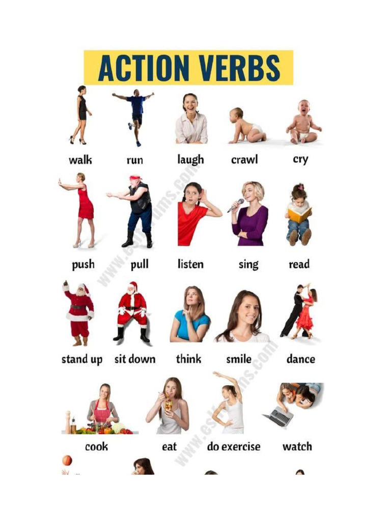 Action Verbs 2 | PDF