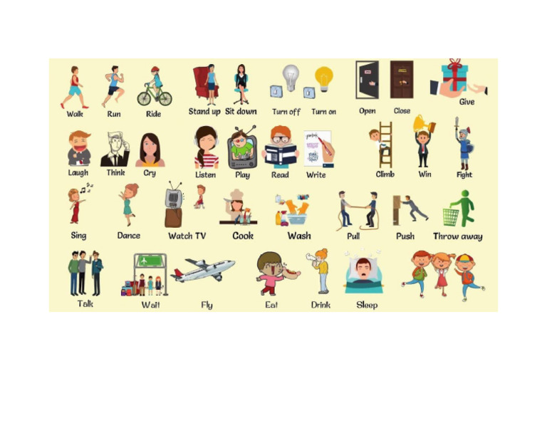 Action Verbs 1 | PDF