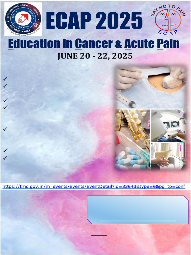 ECAP 2025FLYERapril | PDF | Abstract (Summary) | Health Care