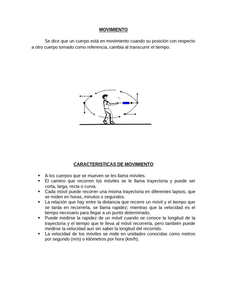 MOVIMIENTO DE FISICA | PDF | Velocidad | Aceleración