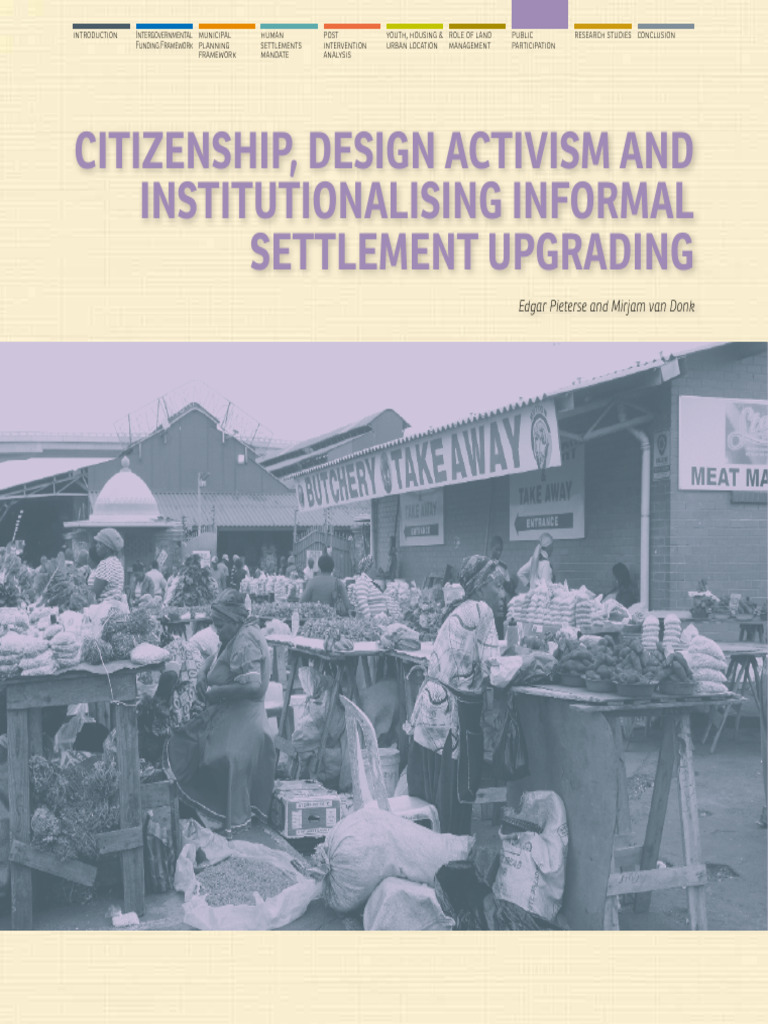 Design Activism in Informal Settlement Upgrading | PDF | Slum | Design ...
