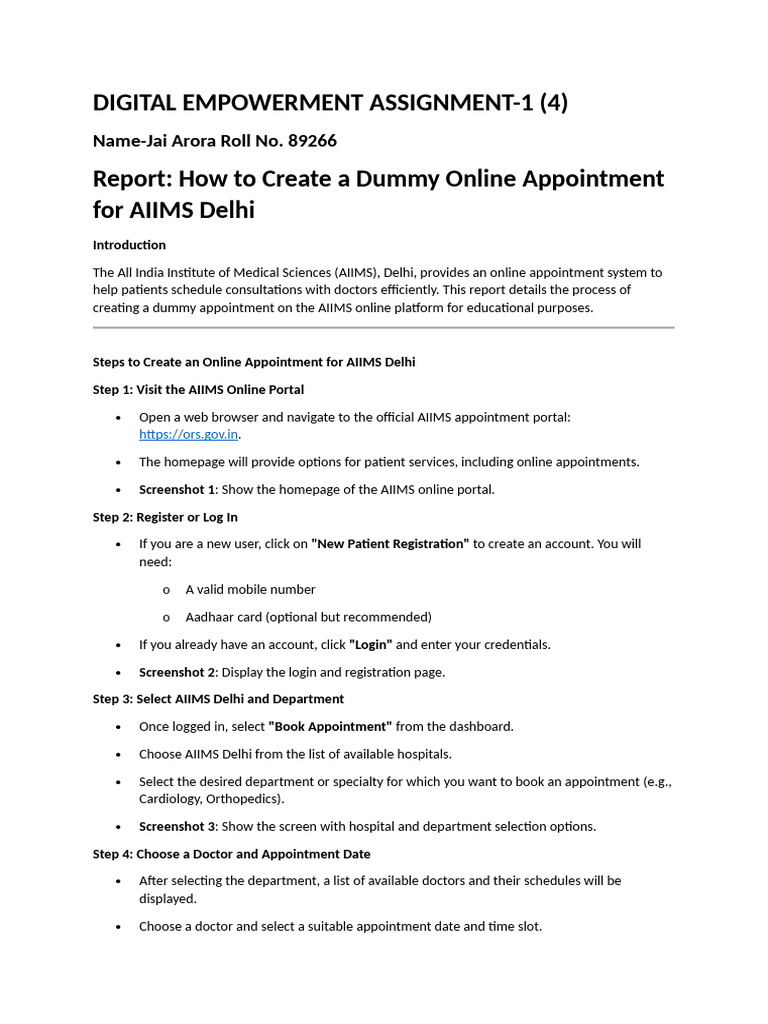 Digital Empowerment Assignment 1 | PDF | Computing