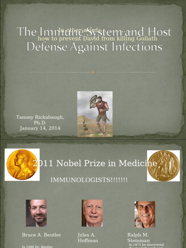 The Immune System and Host Defense | PDF | Immune System | Antigen