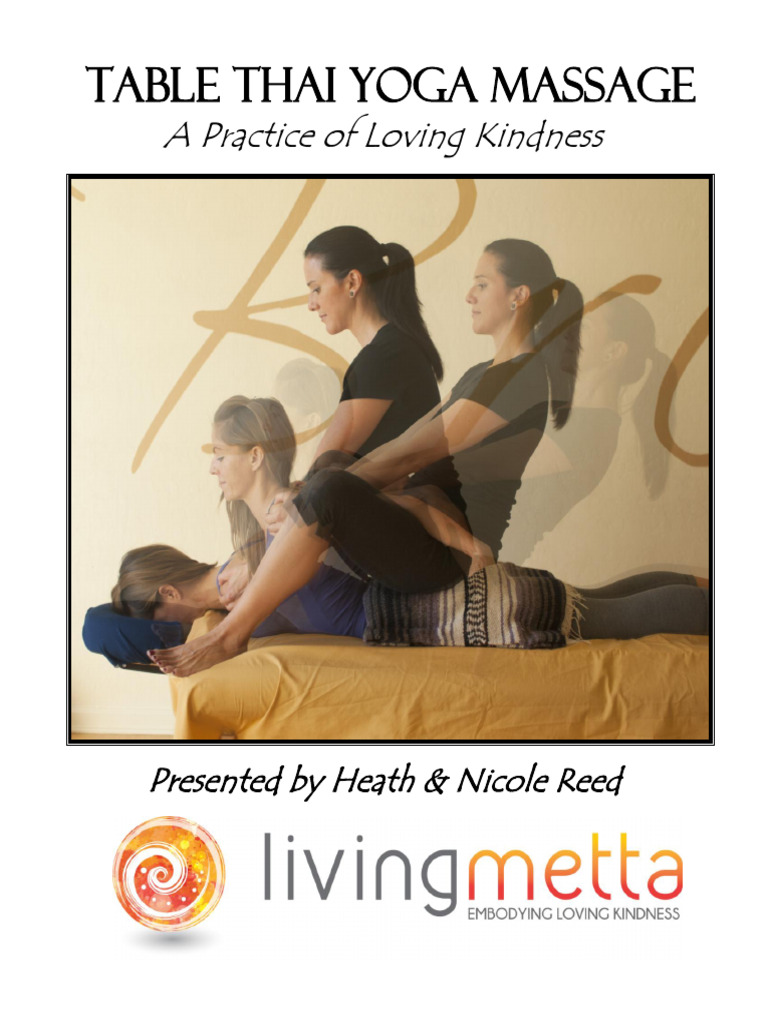 Introduction to Table Thai Yoga Massage | PDF | Anatomical Terms Of ...