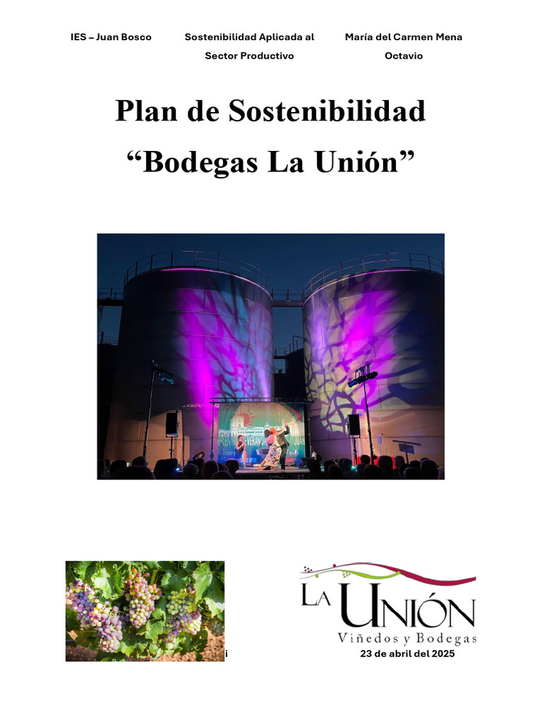 Plan de Sostenibilidad | PDF | Sustentabilidad | Cooperativa
