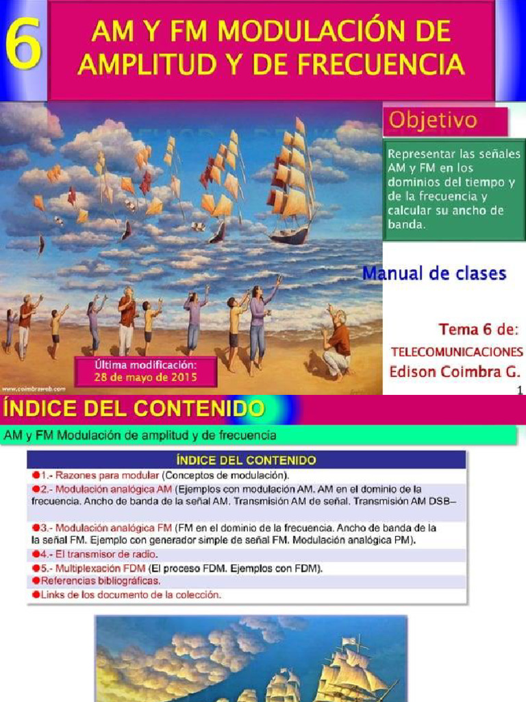 AM y FM Modulación de Amplitud y de Frecuencia - 20240430 141848 | PDF