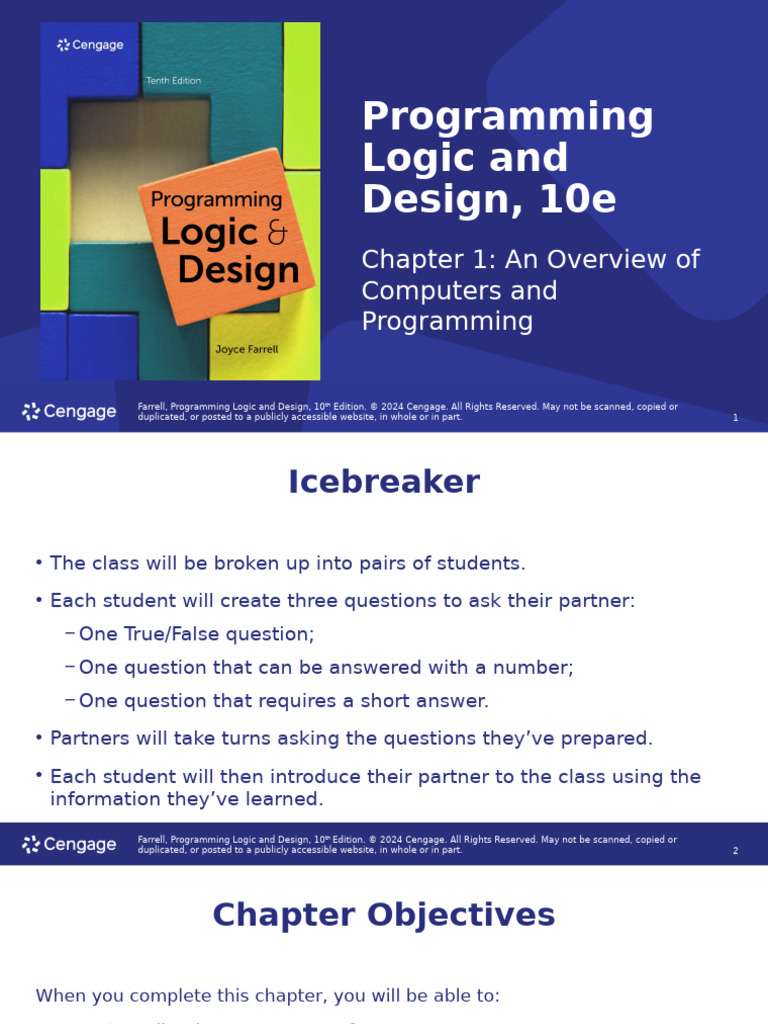 Overview of Programming Logic Concepts | PDF | Programming | Computer ...
