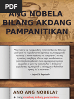 Nobela Kahulugan | PDF