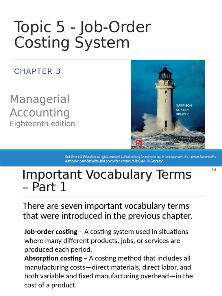 Job Order Costing System | PDF | Cost Of Goods Sold | Economies