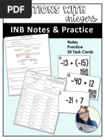 Integers Cheat Sheet | PDF