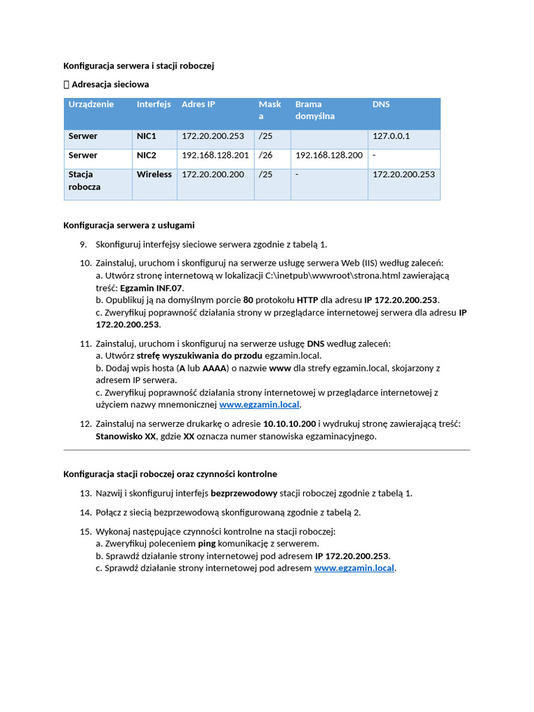 INF 07 - Zadania 2 | PDF