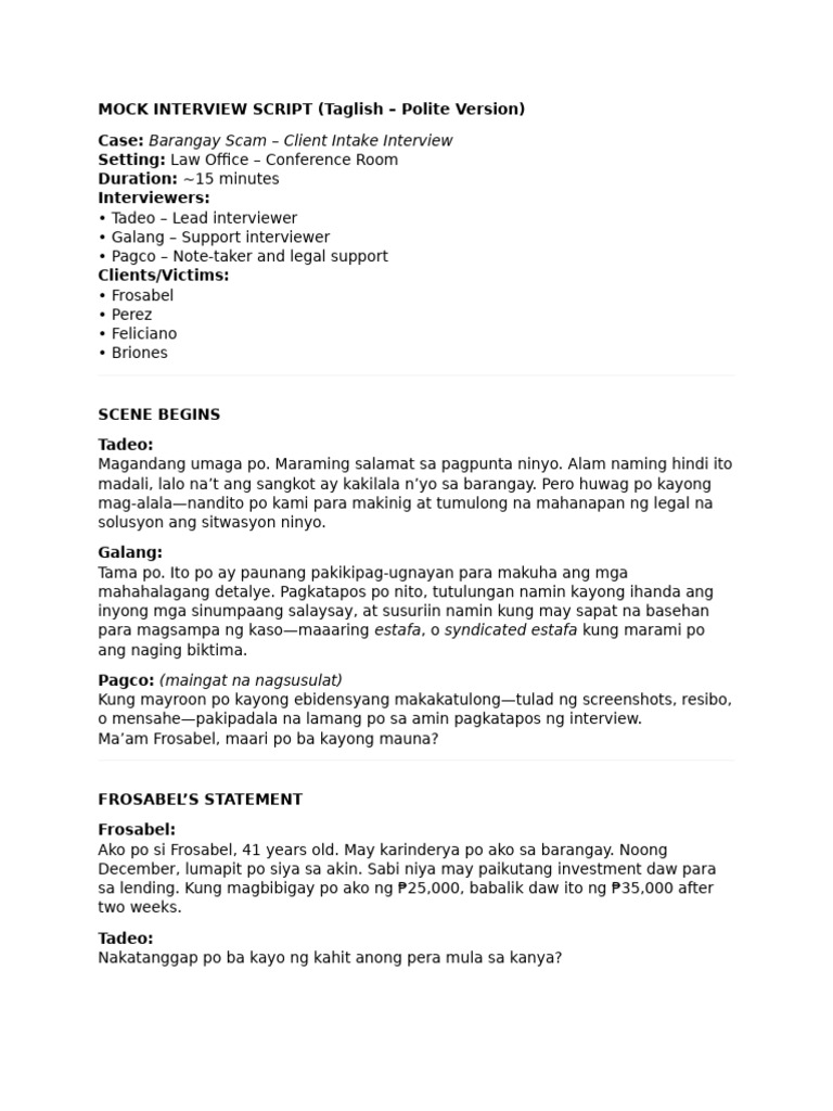 Chatgpt Interview Script Revised | PDF