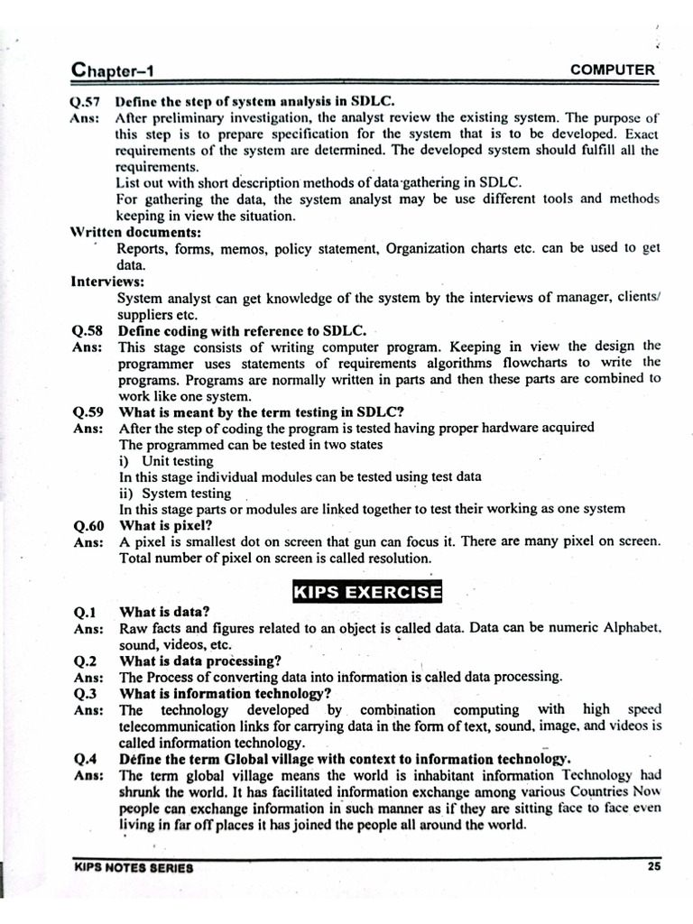Chapter 1 Short and Long | PDF