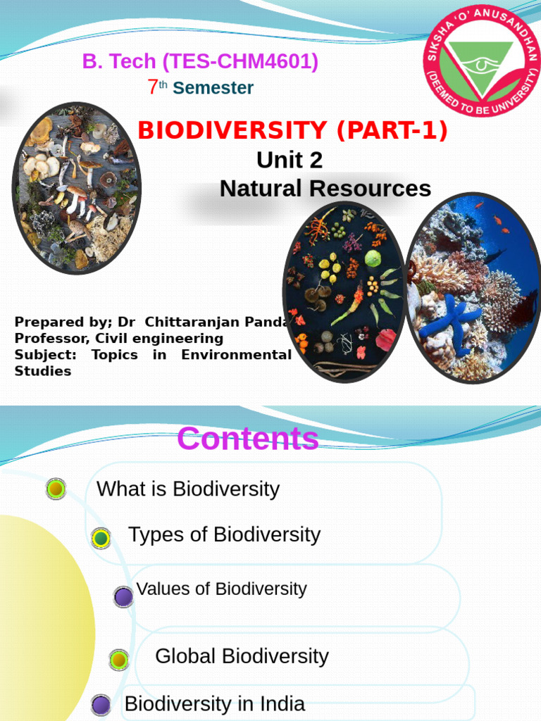 Understanding Biodiversity in India | PDF | Biodiversity | Ecosystem