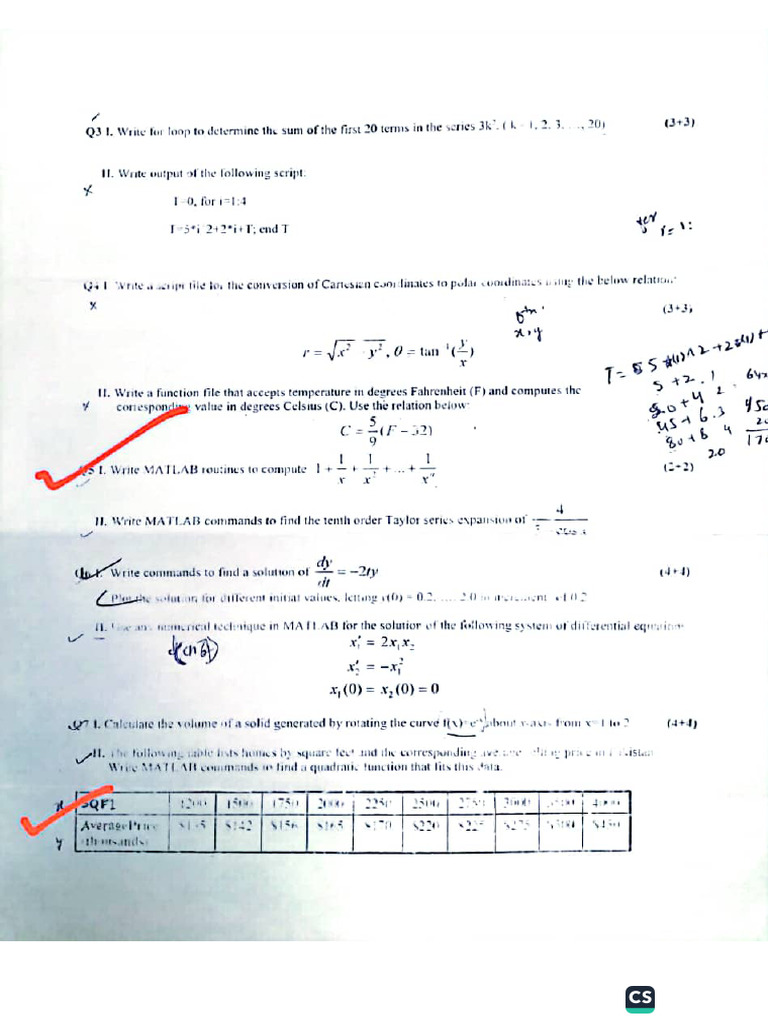 Past Paper ACT | PDF