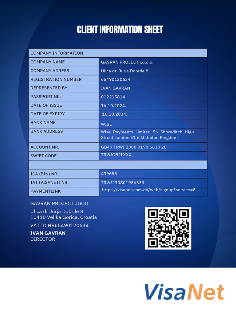 Gavran Project J.d.o.o. Address Details | PDF
