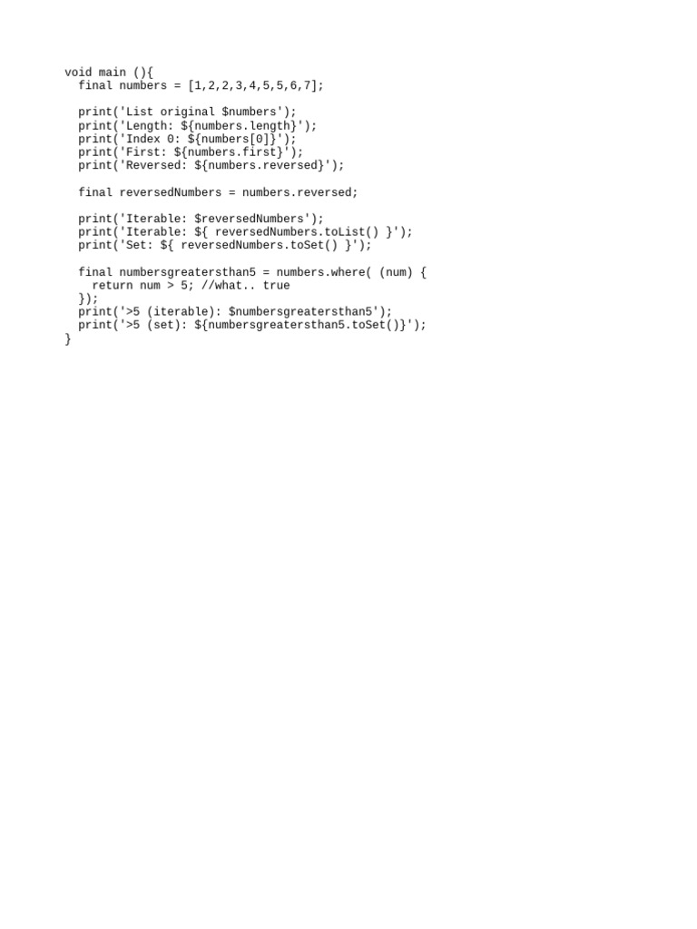 04 Lists Maps Iterable | PDF