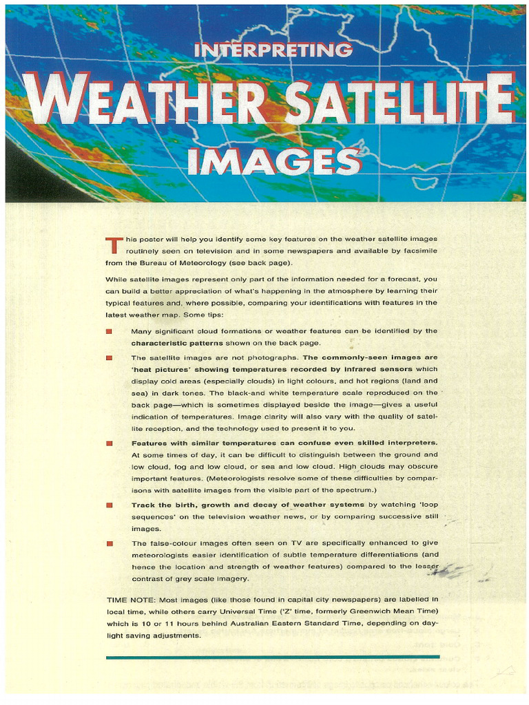 Interpreting-Weather-Satellite-Images | PDF