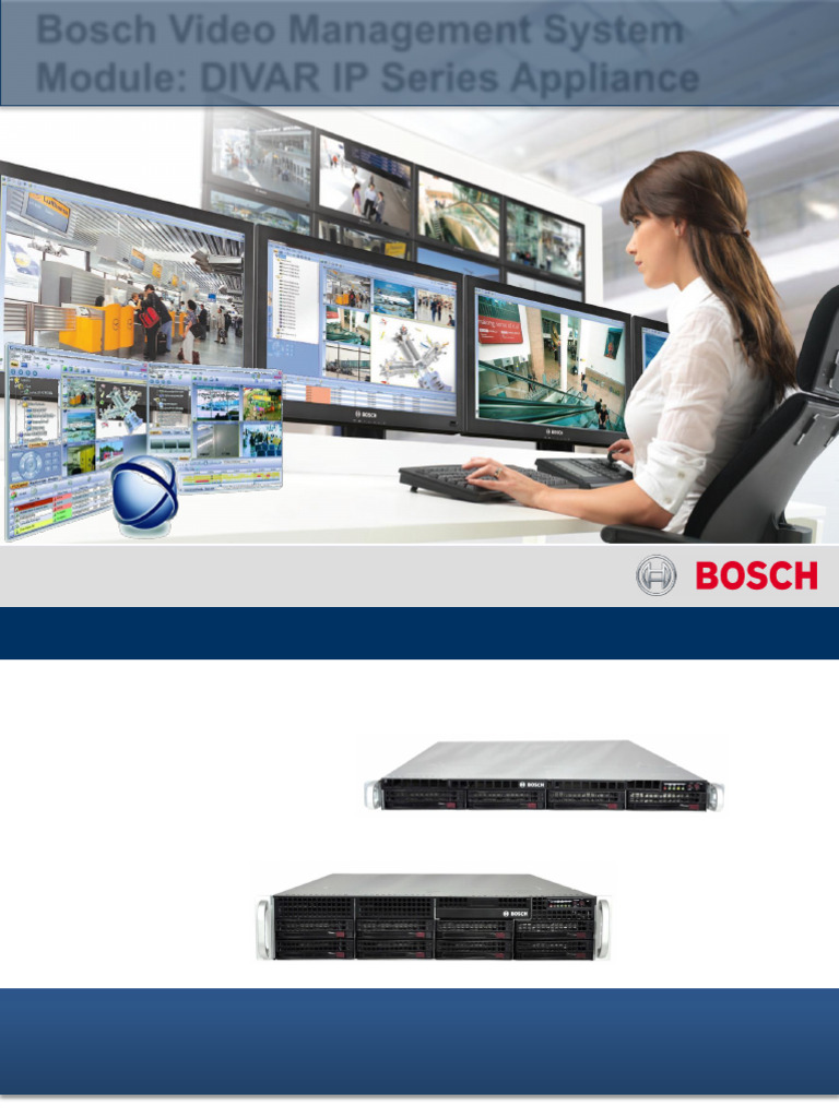 DIVAR IP Series Video Storage Guide | PDF | Computer Architecture ...