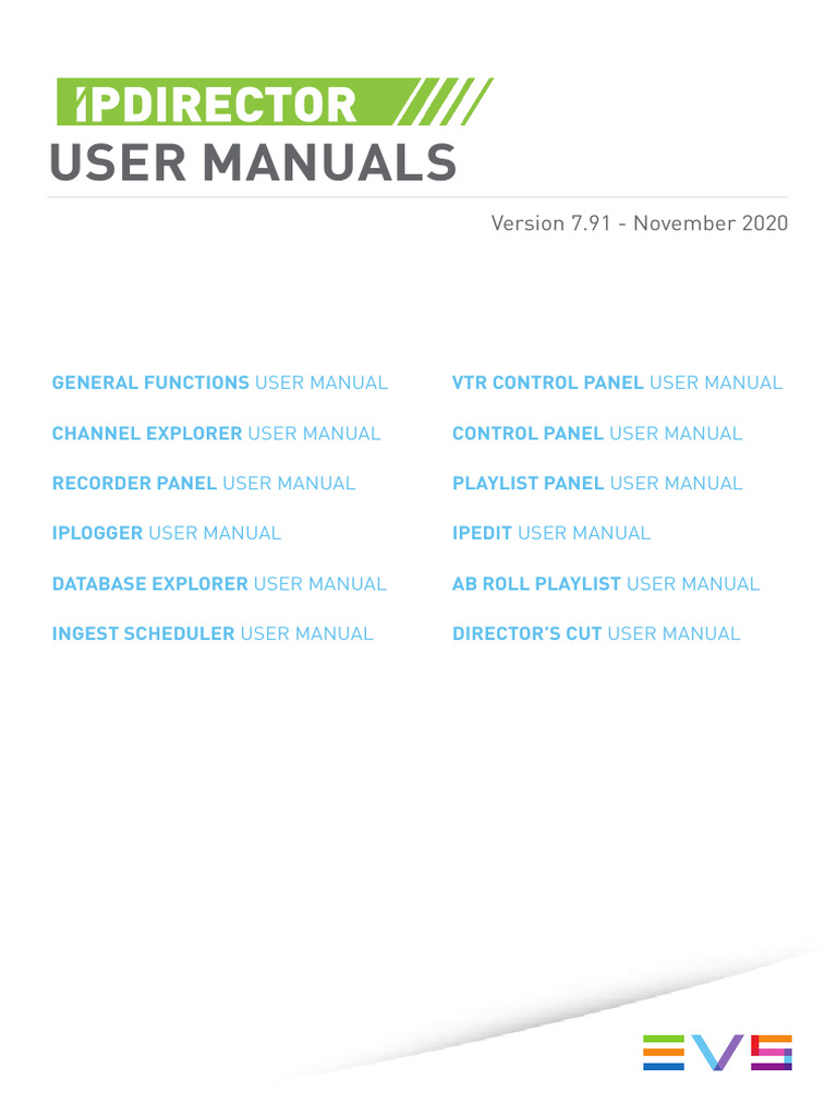 COUV IPDirector UserManuals | PDF