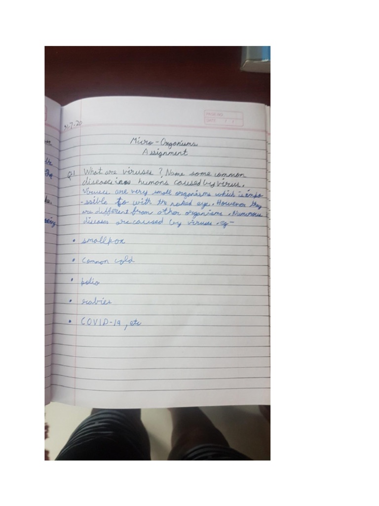 Science Assignment Microorganisms | PDF