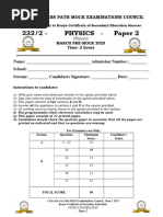 Physics Pp2 Final Gauge Prediction 2025 | PDF | Electromagnetic Induction | Radioactive Decay