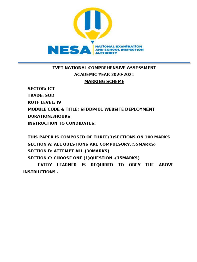 MG - Software Development - L4 - Website Deployment | PDF | World Wide Web | Internet & Web