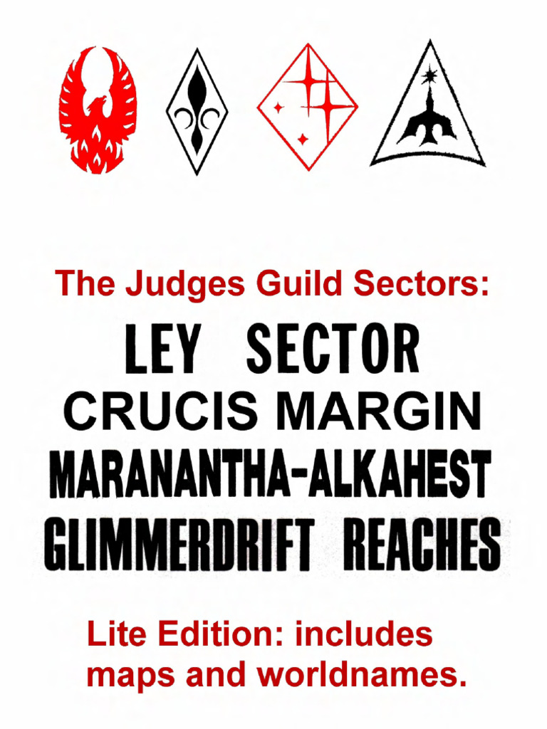Judges Guild Ley Sector Overview | PDF