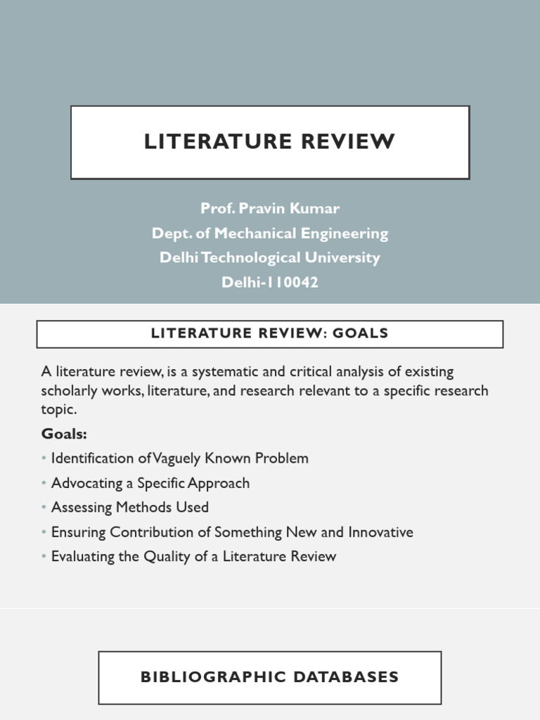 Session 4 Literature Review | PDF | Citation | Science