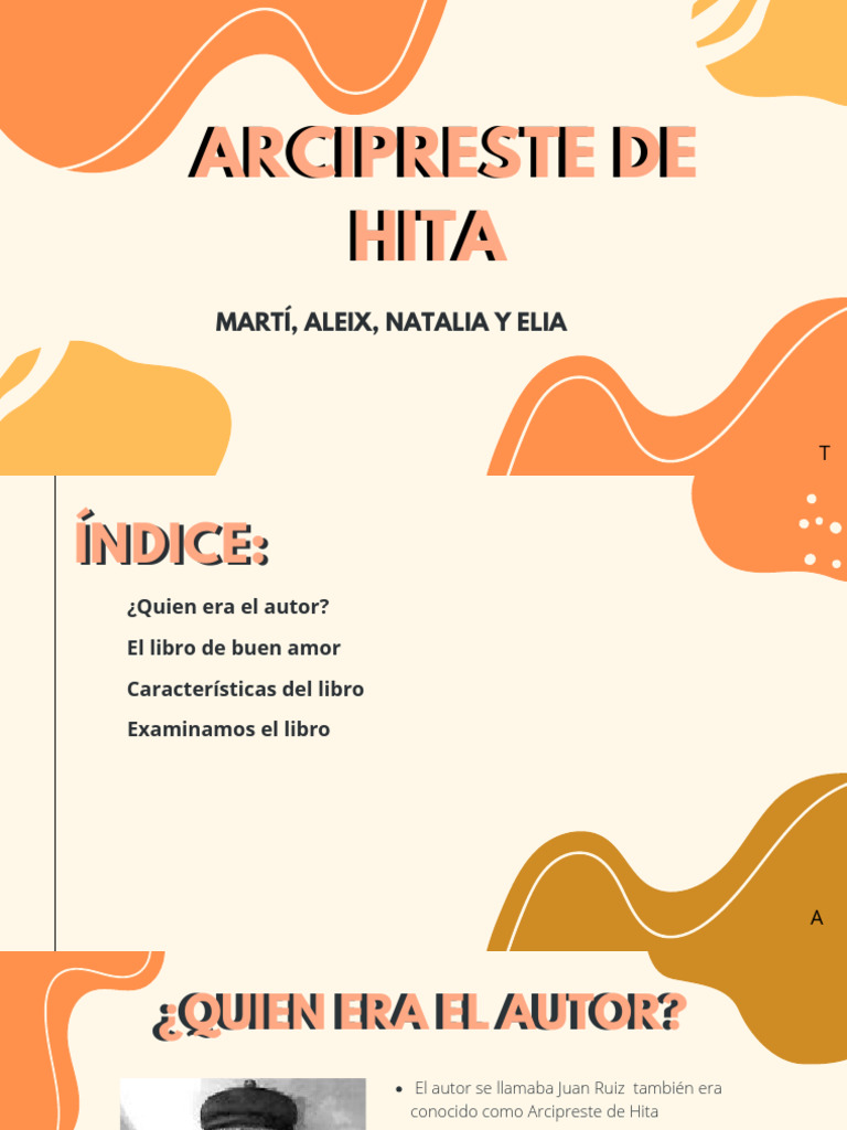Biografía del Arcipreste de Hita | PDF