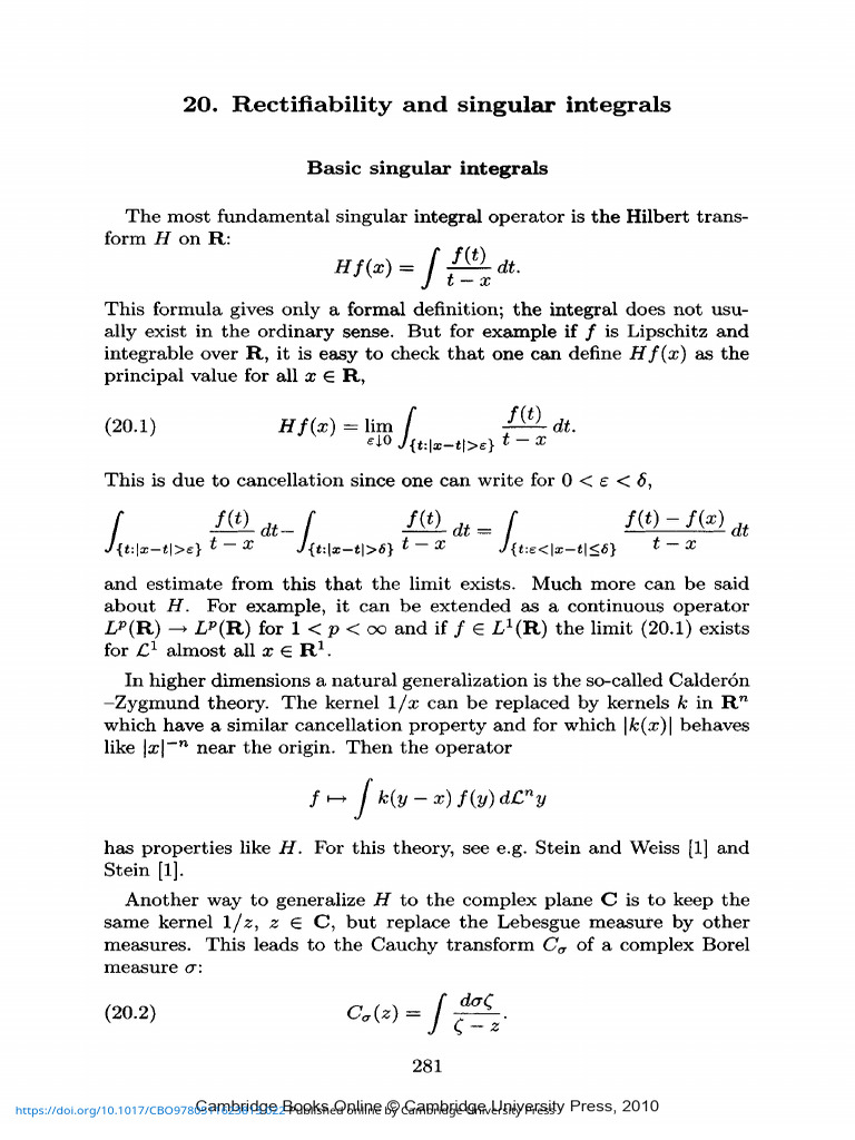 GEOMETRY OF SETS AND MEASURES IN EUCLIDEAN SPACES - Rectifiability ...