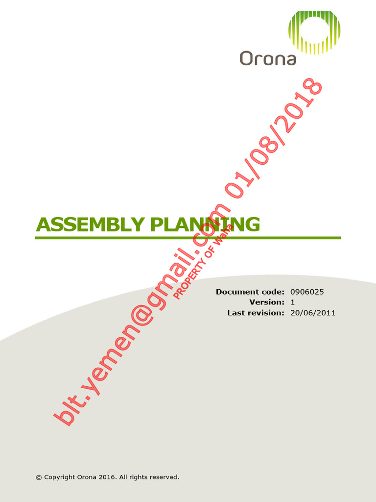 Assembly Planning | PDF
