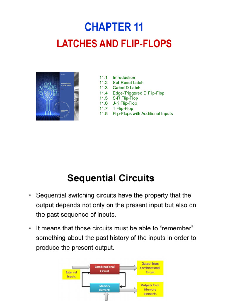 Latches and Flip Flops | PDF | Electronic Circuits | Digital Electronics
