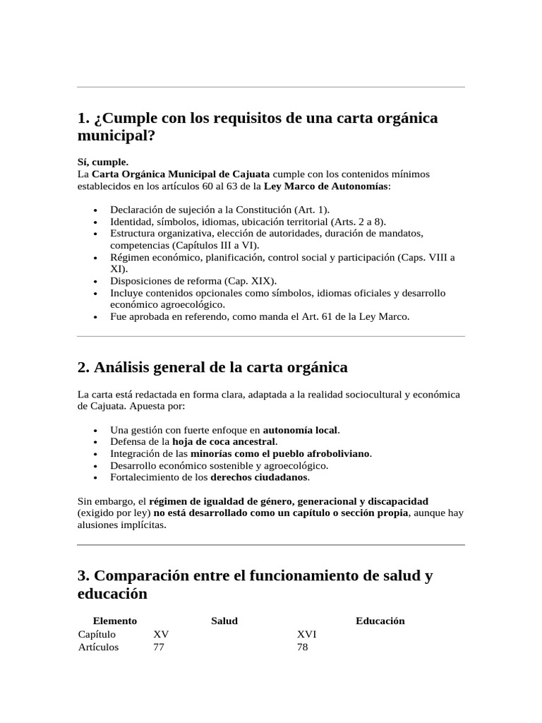 Cajuata | PDF | Ejecutivo (gobierno) | Concejal